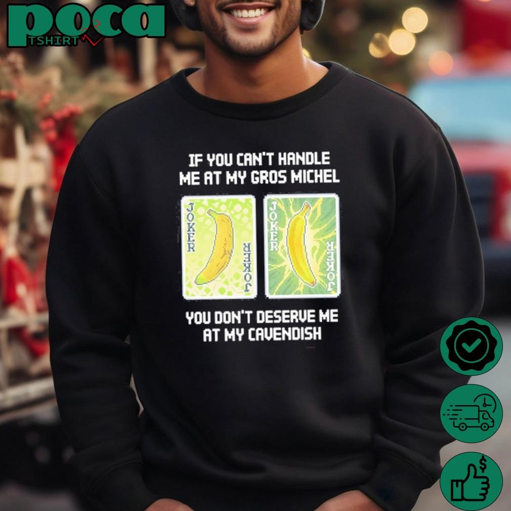 Balatro Gros Michel và Cavendish Joker Banana shirt, hoodie and long ...
