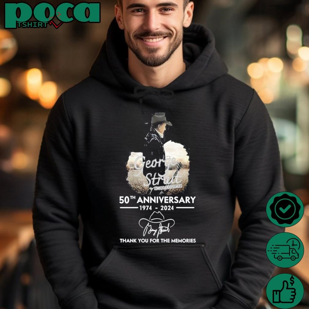 George Strait 50th Anniversary 1974-2024 Thank You For The Memories ...